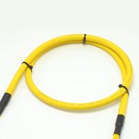 China 144F MTP MPO Fanout Cable SM G657A1 MPO APC to MPO APC Breakout Fiber Patch Cord for sale