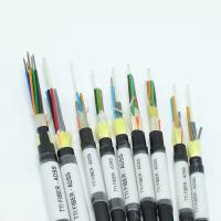 China ADSS Fiber Optic Cable G652D G657A1 12 24 48 96 144 Core Single Mode Outdoor for sale