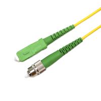 China Single Mode Fiber Patch Cord 2m FC SC APC Low Insertion Loss Telecom Grade for sale