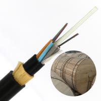 China Outdoor FTTH ADSS Fiber Optic Cable 2-96 Core G652D G657A2 Single Mode Aerial Span for sale