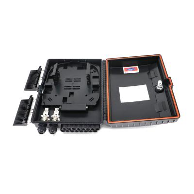 China Wall Mounted Fiber Optic Distribution Box 16 Ports IP65 Waterproof for FTTH for sale