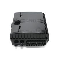China Wall Mounted Fiber Optic Distribution Box 16 Ports IP65 Waterproof for FTTH for sale