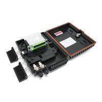 China Wall Mounted Fiber Optic Distribution Box 16 Ports IP65 Waterproof for FTTH for sale