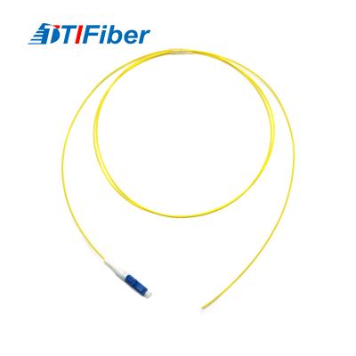 China LC APC Single Mode Simplex G652D Fiber Optic Patch Cord 1m-5m Custom Length for sale