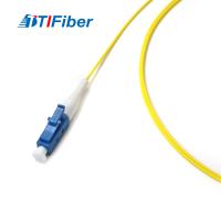 China LC APC Single Mode Simplex G652D Fiber Optic Patch Cord 1m-5m Custom Length for sale