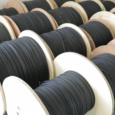 China ADSS Aerial Fiber Optic Cable 2-144 Core G652D G657A2 Outdoor PE Black Armored for sale