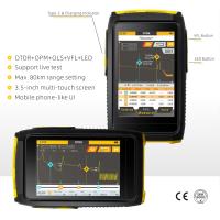 China Max. 80 Km Range Setting 3.5-Inch Multi-Touch Screen 1550 nm Wavelength MINI OTDR for sale