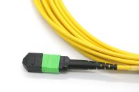 China MPO Male to Female Fiber Optic Patch Cable Single Mode OM3 12 Core 24 Core Low Loss for sale