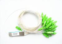 China Mini PLC Splitter 1x32 SC/APC Steel Tube Low Insertion Loss 1260-1650nm for sale
