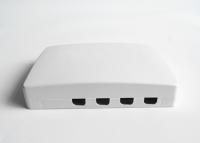 China Network FTTH Fiber Optic Cable Termination Box Wall Mounted With Adapter / Pigtails for sale