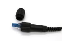 China 2 Core Outdoor LC-FC Waterproof Fiber Optic Patch Cord SM/MM FTTA CPRI Cable IP67 for sale