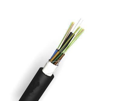 China Non Metallic Fiber Optic Cable GYFTY 6-288 Core Duct Loose Tube Custom Length Outdoor for sale
