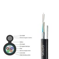 China PBT GYTC8S Figure 8 Fiber Optic Cable 2-144 Core Single Mode Outdoor Aerial Self Support for sale