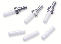 China Ceramic Fiber Optic Ferrule 2.499mm OD 0.125mm ID for LC/SC/ST/FC Connectors Single Mode & Multi Mode for sale