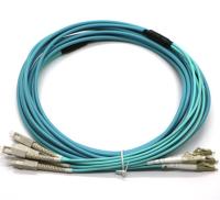 China LAN WAN FTTH Indoor Fiber Optic Patch Cables Jumper With 3 SC-LC Connectors for sale