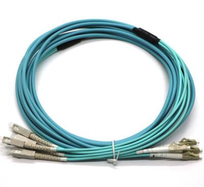 China LAN WAN FTTH Indoor Fiber Optic Patch Cables Jumper With 3 SC-LC Connectors for sale