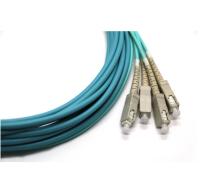 China LAN WAN FTTH Indoor Fiber Optic Patch Cables Jumper With 3 SC-LC Connectors for sale