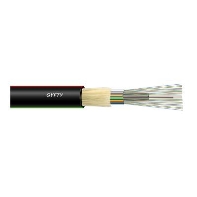 China Singlemode Fiber Optic Cable GYFTY Stranded High Strength Looes Tube Non Metallic for sale