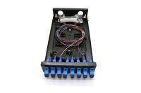 China 8-Core FTTH Mini Optic Patch Panel Terminal Box for Indoor/Outdoor Network Applications with Steel Construction for sale