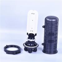 China 48 Core Fiber Optic Splice Closure Vertical Dome Type - 10-22mm Cable Diameter, 144 Core Capacity, ABS Construction for sale
