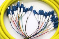 China 12 Cores Single Mode Fiber Patch Cord LC UPC 9/125μm Low Insertion Loss ≤0.2dB for sale