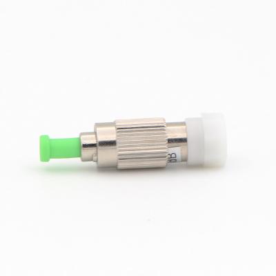 China Fiber Optic Attenuator Singlemode FC APC Male to Female 1310nm 1550nm 1-30dB for sale
