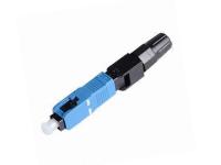 China Fast Fiber Optic Connector SC APC / UPC Polish Quick Assembly 0.3db Insertion Loss for sale