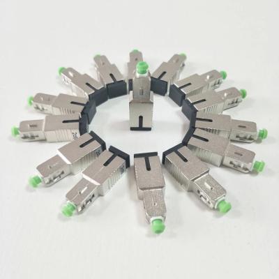 China SC APC FTTH Variable Optical Attenuator 1-30dB Female Male Fixed Multimode for sale