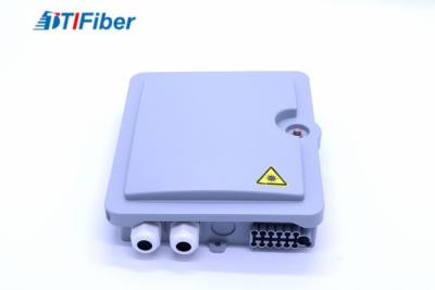 China FDB-16C Wall Mounted Fiber Optical Distribution Box with 16 Ports and IP65 Rating for Outdoor FTTH Networks for sale