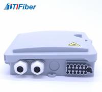 China FDB-16C Wall Mounted Fiber Optical Distribution Box with 16 Ports and IP65 Rating for Outdoor FTTH Networks for sale