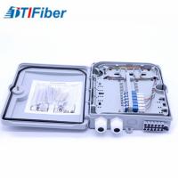 China FDB-16C Wall Mounted Fiber Optical Distribution Box with 16 Ports and IP65 Rating for Outdoor FTTH Networks for sale