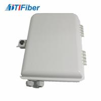 China 16 Ports FTTH Optical Fiber Distribution Box LC SC Light Weight Wall Mounted for sale