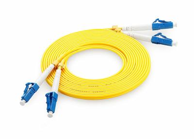 China Fiber Optic Patch Cord Simplex Duplex ST LC SC FC APC UPC Low Insertion Loss 0.3dB for sale