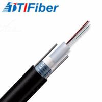 China GYXTW Single Mode Fiber Optic Cable Loose Tube 2-12 Cores Steel Wire Armored for sale