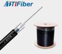 China GYXTW Single Mode Fiber Optic Cable Loose Tube 2-12 Cores Steel Wire Armored for sale