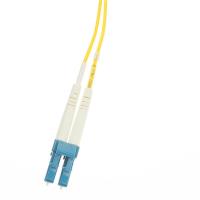 China SM 9/125 LC Fiber Optical Pigtail with 0.9mm OFNP Jacketed Cable, ≤0.2dB Insertion Loss, -40°C to +85°C Operating Range for sale