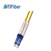 China SM 9/125 LC Fiber Optical Pigtail with 0.9mm OFNP Jacketed Cable, ≤0.2dB Insertion Loss, -40°C to +85°C Operating Range for sale