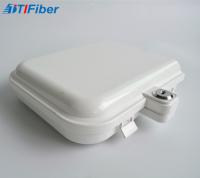 China 8 Ports Fiber Optic Distribution Box SC/APC Adapter IP65 Wall Mount for sale