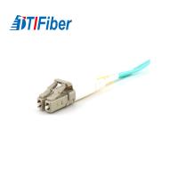 China Available Fiber Optic Patch Cables OM1 62.5 / 125 LC 0.9mm OFNP Type for sale