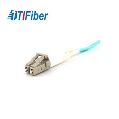 China Available Fiber Optic Patch Cables OM1 62.5 / 125 LC 0.9mm OFNP Type for sale
