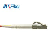 China 0.9mm OFNP OM1 62.5/125 LC Fiber Optic Patch Cord Low Insertion Loss for sale