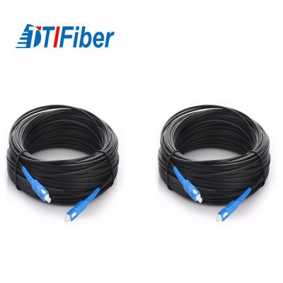 China Waterproof Fiber Optic Pigtail 2-24 Cores Singlemode LC UPC SC UPC Connectors for sale