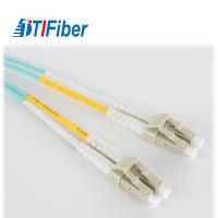 China Duplex LC/LC Multimode 62.5/125 Fiber Optic Patch Cord 30M PVC LSZH for sale