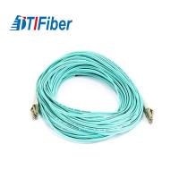 China Duplex LC/LC Multimode 62.5/125 Fiber Optic Patch Cord 30M PVC LSZH for sale