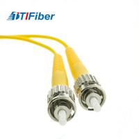 China Duplex 2M Fiber Optic Patch Cables De Conexion FO ST / PC-ST / PC SM 9/125 for sale