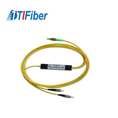 China FTTH PLC Optical Splitter 1x32 Singlemode G657A Low Insertion Loss 1260-1650nm for sale