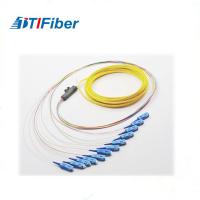 China 0.9mm Single Mode G652D G657A Fiber Optic Pigtail SC/APC SC/UPC 1M-3M PVC/LSZH for sale