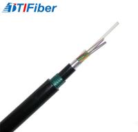 China GYFTA53 Double PE Jacket Fiber Optic Cable Armoured Direct Buried Outdoor 6-144 Fibers for sale