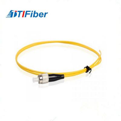 China G652D 2.0mm 3.0mm Fiber Optic Pigtail 10m FC/UPC to FC/UPC SM Simplex PVC LSZH for sale