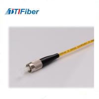 China G652D 2.0mm 3.0mm Fiber Optic Pigtail 10m FC/UPC to FC/UPC SM Simplex PVC LSZH for sale